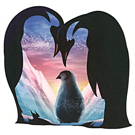 Penguin Silhouette Tattoo