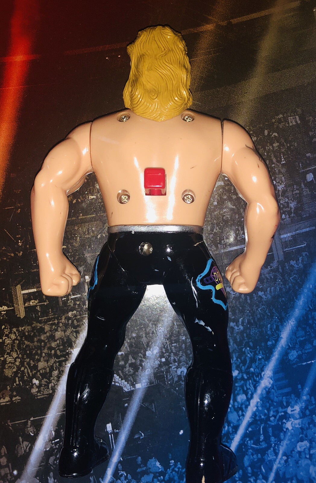 WWE DIAMOND DALLAS PAGE DDP ACTION FIGURE OSFTM WCW NITRO WRESTLING TOY ...