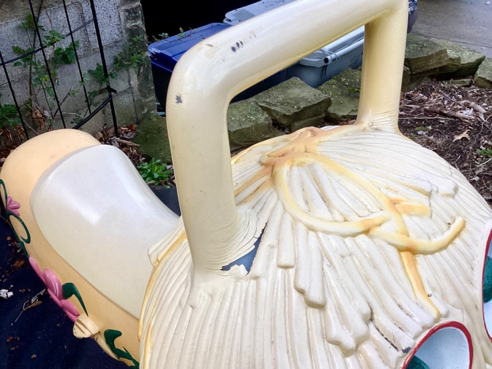 Rare McDonald's Fry Guy Playland Playground McFry Rocker Ride Spring ...
