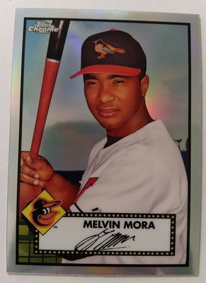 2021 Topps Chrome Platinum Melvin Mora Silver Refractor Anniversary ...