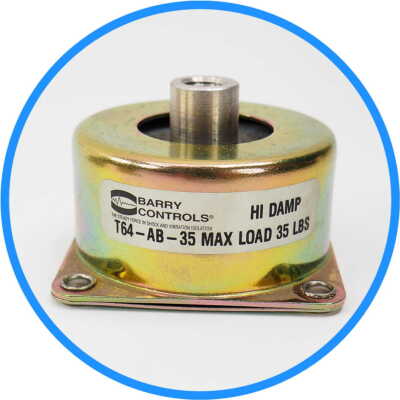 BARRY CONTROLS HI DAMP T64-AB-35 Vibration Isolation Mounts *OPEN BOX ...