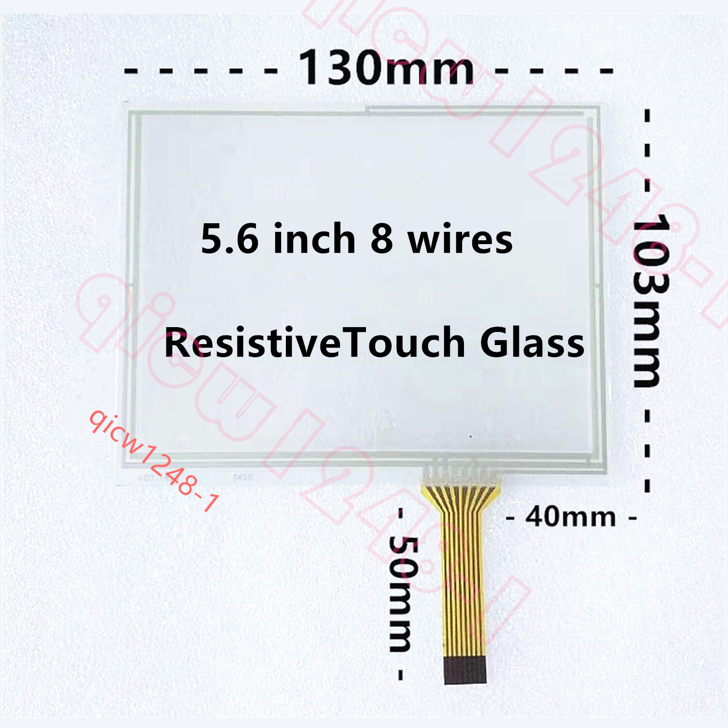 New 5.6" 5.6 5.7 inch 8-wire ADT-182A Resistive Touch screen Panel ...