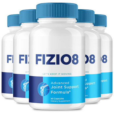 (5 Pack) Fizio8 Dietary Supplement Pills to Alleviate Muscle & Joint ...