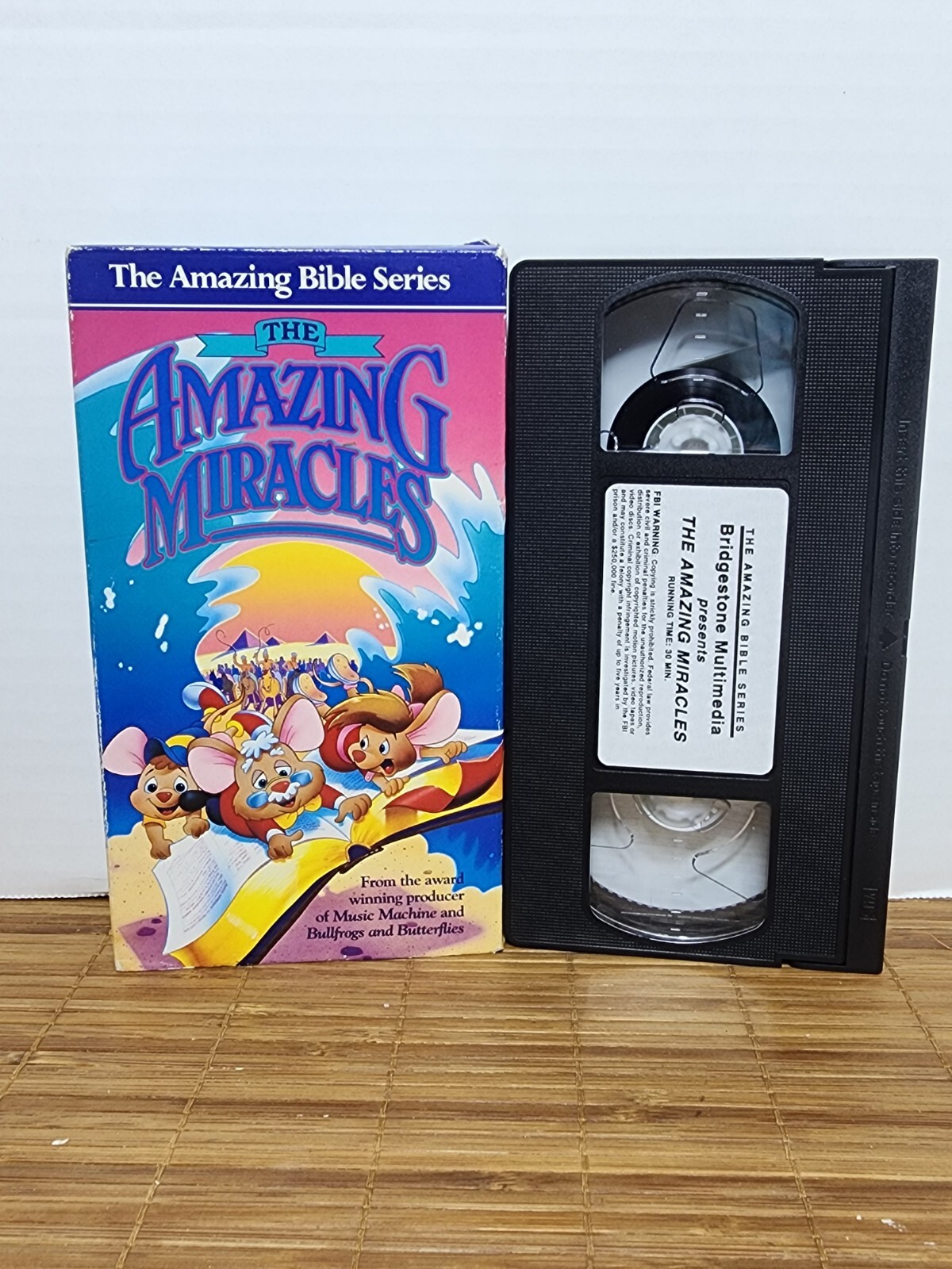 VHS The Amazing Miracles - Amazing Bible Stories Tested (VHS, 1999 ...