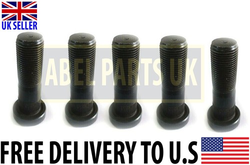 JCB PARTS - WHEEL BOLT (5 PCS) FOR VARIOUS JCB MODELS (PART NO. 826/ ...