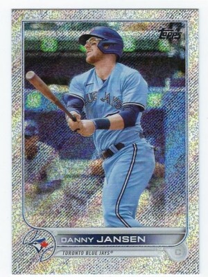 2022 Topps #33 Danny Jansen Factory Set Walmart Foilboard Toronto Blue ...