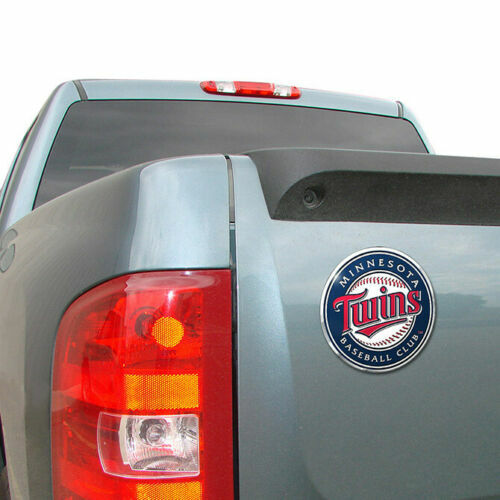 MLB Minnesota Twins 3D COLOR LOGO ALUMINUM AUTO EMBLEM baseball | eBay