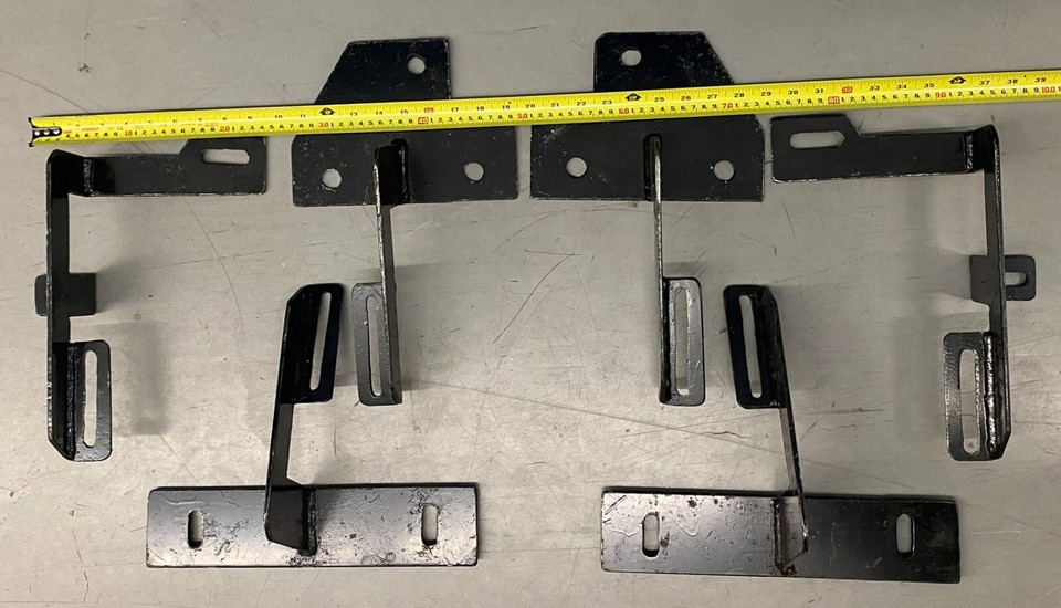 TRUCK SIDE STEP BARS RUNNING BOARD HARDWARE MOUNTING BRACKET 6 PCS ...