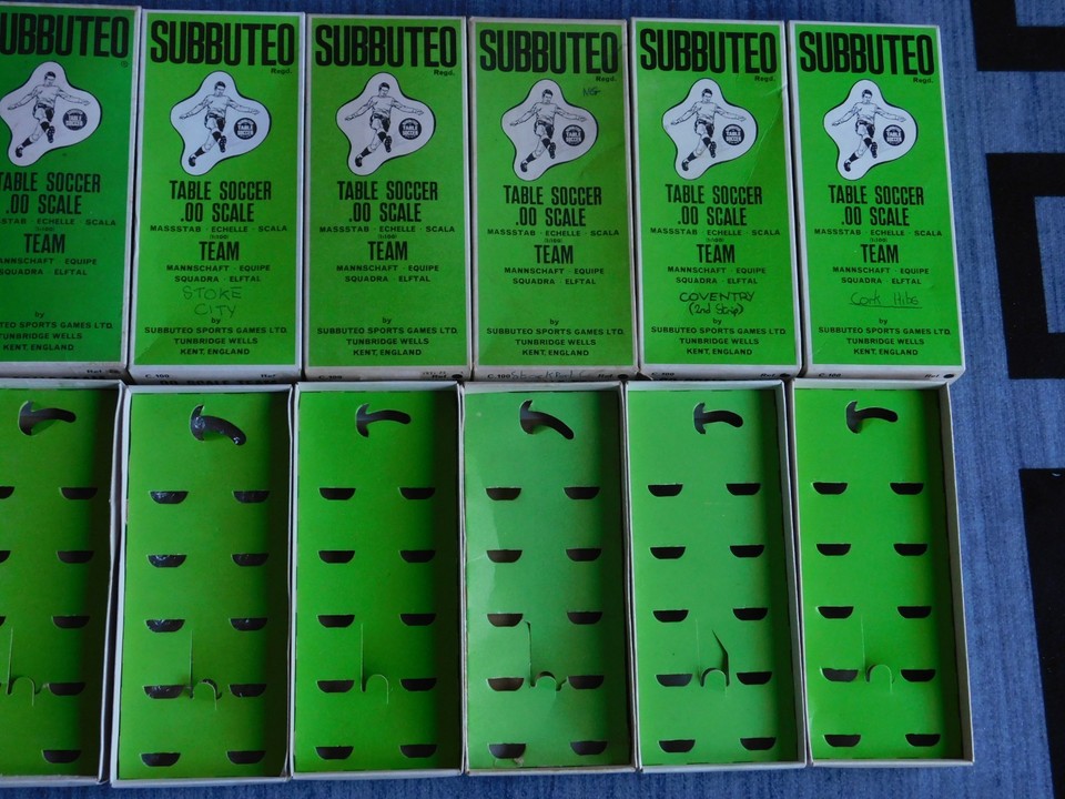 70s VINTAGE SUBBUTEO - CLASSIC HEAVYWEIGHT ORIGINAL BOXES X 10 ...
