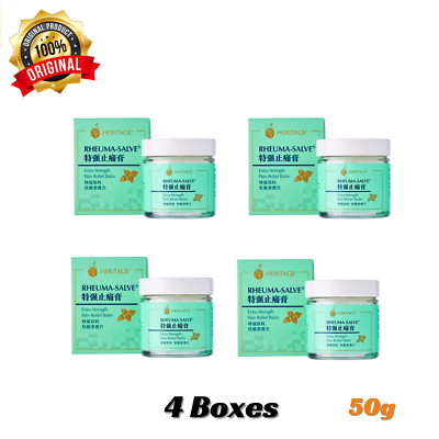 4X Heritage Rheuma Salve Extra Strength Pain Relief Balm For Aching ...