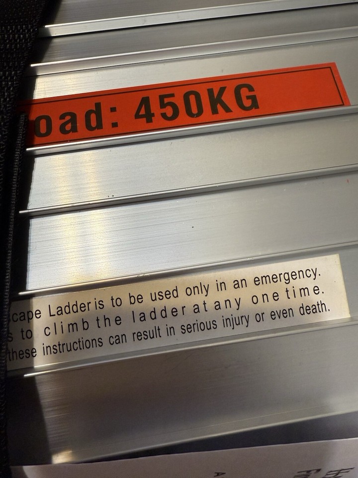 Retractable 2 Story Fire Escape Ladder 13 Feet | eBay