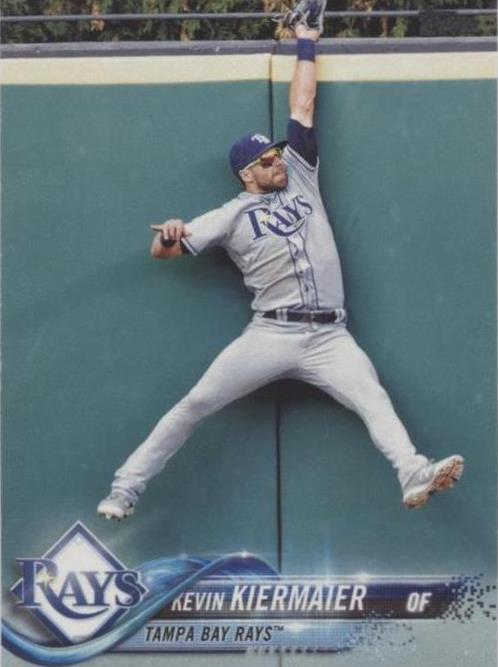2018 Topps - Kevin Kiermaier #297 Catch at Wall for sale online | eBay