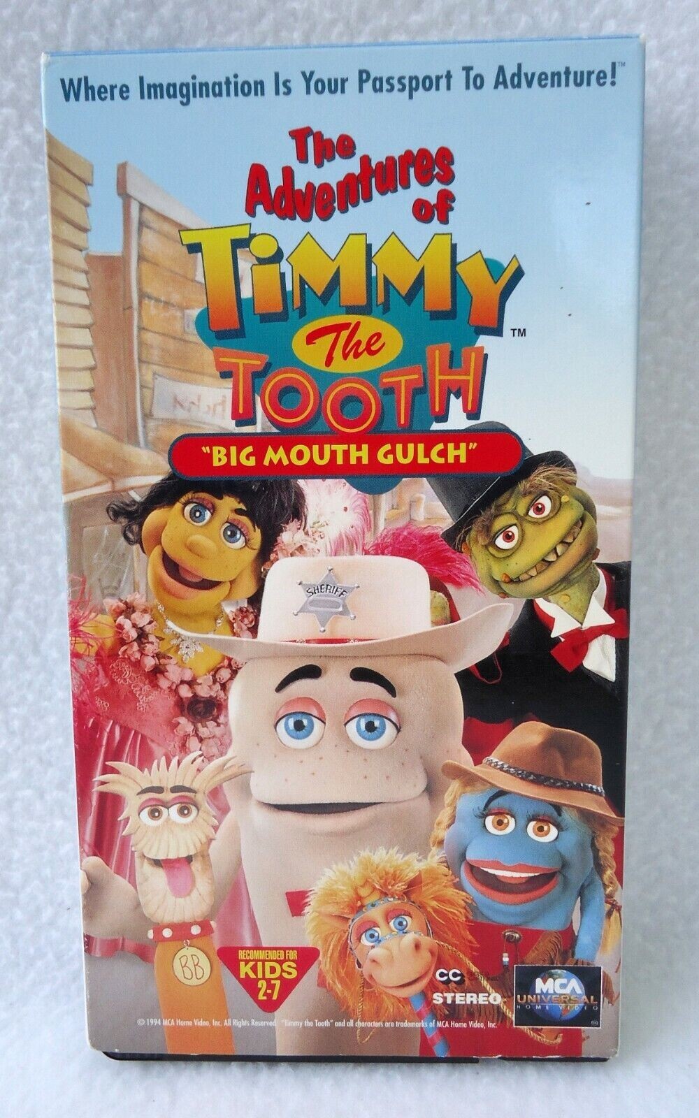 The Adventures of Timmy the Tooth Big Mouth Gulch (VHS, 1996) Children ...