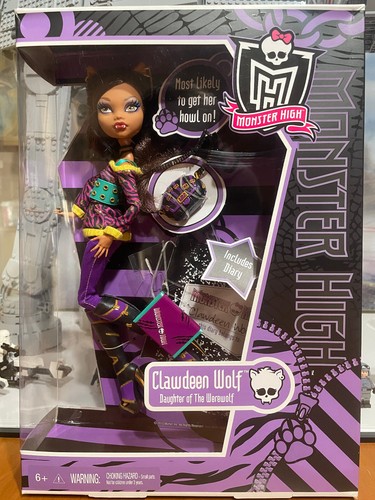 2011 Monster High Wave 2 Clawdeen Wolf #V7990 (Signature Series) NiB | eBay