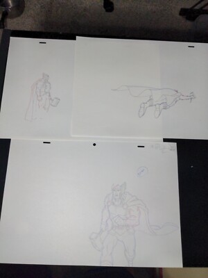 THOR animation cels Production Art Comics AVENGERS ASSEMBLE MARVEL AA4 ...