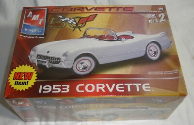 1953 Corvette model kit AMT Ertl Factory Sealed | eBay