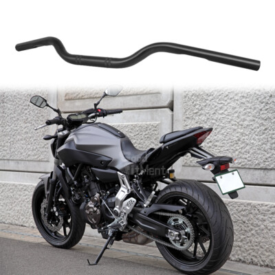 Motorcycle Handlebar 7/8" Handle Bars Black For Yamaha MT-07 MT-09 MT ...