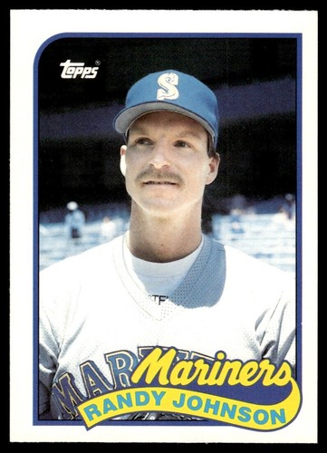 1989 Topps Traded Baseball Randy Johnson Seattle Mariners #57T NM | eBay