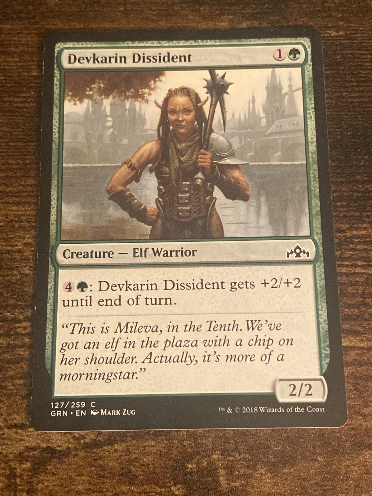 Devkarin Dissident (127) Guilds of Ravnica MTG Magic The Gathering ...