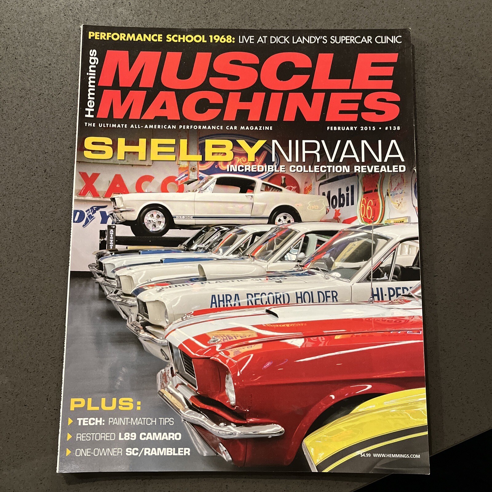 Hemmings Muscle Machines Magazine Feb 2015 #138 Shelby Nirvana L89 ...