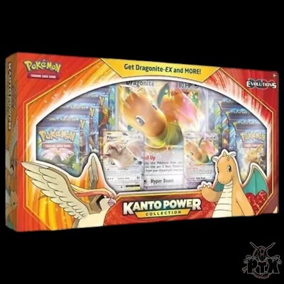 Kanto Power Collection Box XY Evolutions Dragonite EX Pokemon 2016 | eBay