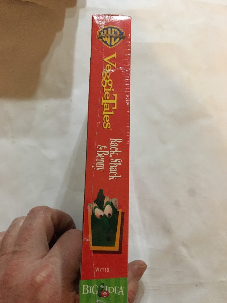 Veggietales Rack Shack And Benny Vhs Ebay