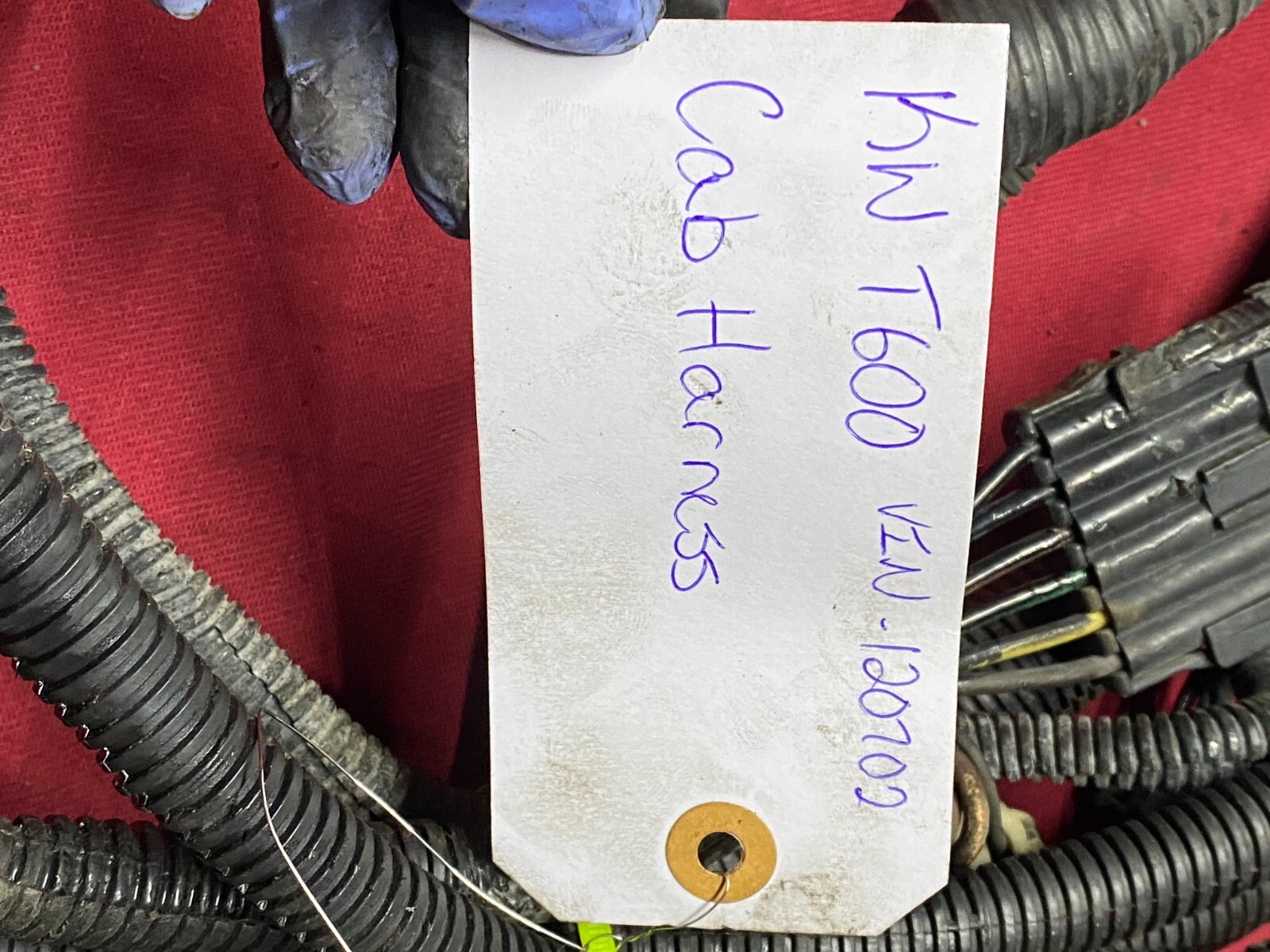 KENWORTH T600 CAB / FIREWALL WIRING HARNESS OEM, P92-2383, VIN # 120702 ...