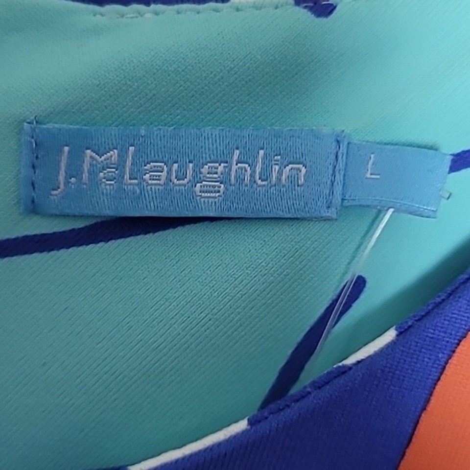 New J. McLaughlin Catalina cloth Havana dress in Confetti boutique Sz L ...