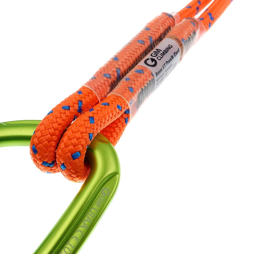 8mm 5/16 inch Prusik Swen Eye-to-Eye Pre-Sewn 30 45 inch Loop for ...