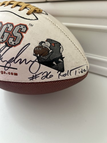 Signed Birmingham Steeldogs Arena Football / Alabama's ABC3340 ...