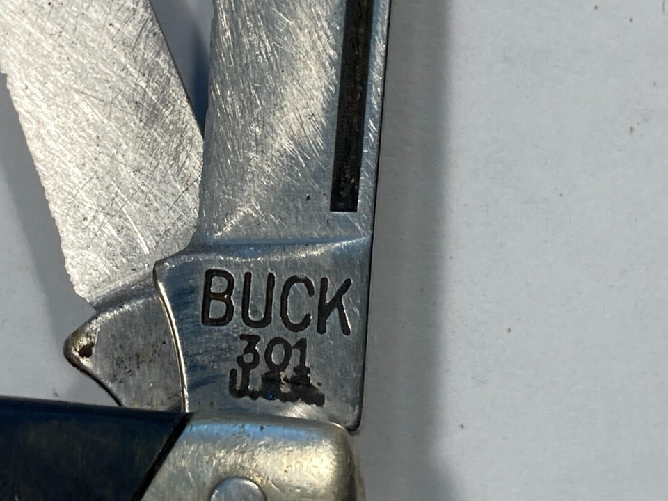 Buck Knife 301 Stockman Pre 1986 USA Made - BAD TIP | eBay