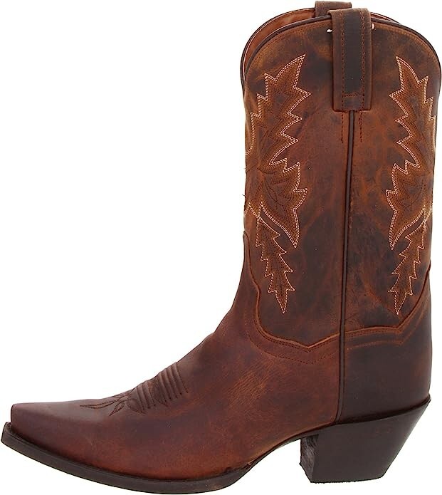 Dan Post Women's DP3548 Brown Leather Western Boot Size US 9 | eBay