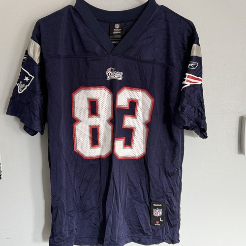 Vintage New England Patriots Wes Welker Jersey Youth Large NFL Football ...