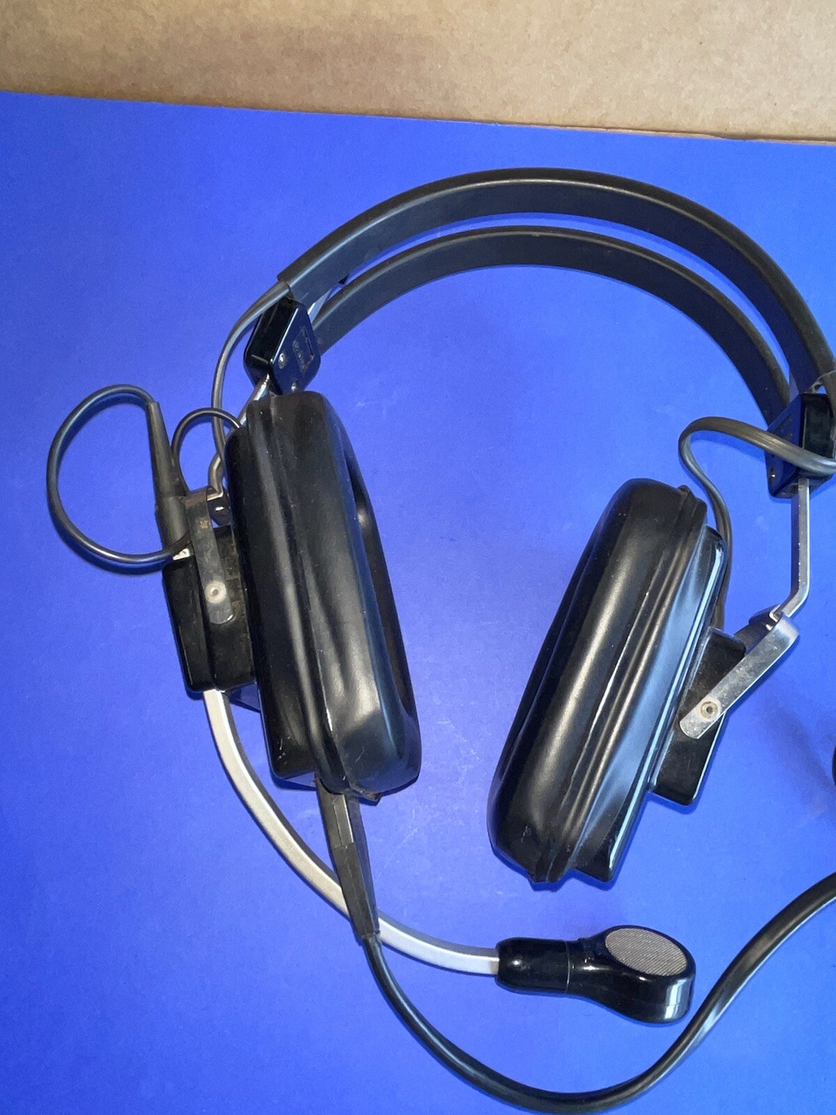 TELEX EBM 1410 FAA TSO C57 C58 CAT B Pilot Headset W/ Mic | eBay