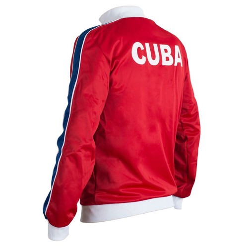 Cuba 1980's Retro Football Jacket Tracksuit Zipped Jumper Man Top | eBay