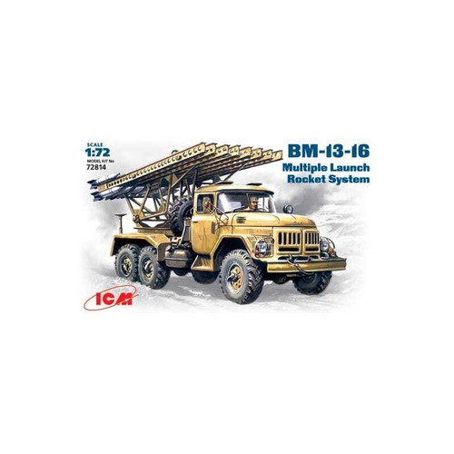 Icm 72814 Ził 131 Bm-13-16 Katiusza | eBay
