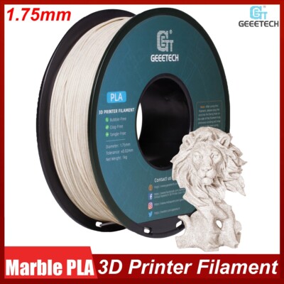 Geeetech Marble PLA 1.75mm 3D Printer Filament 1.75mm 1KG Marble Brown ...
