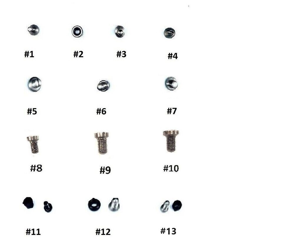 Parts for Haircutting scissors: screws, bumpers, finger rests | eBay