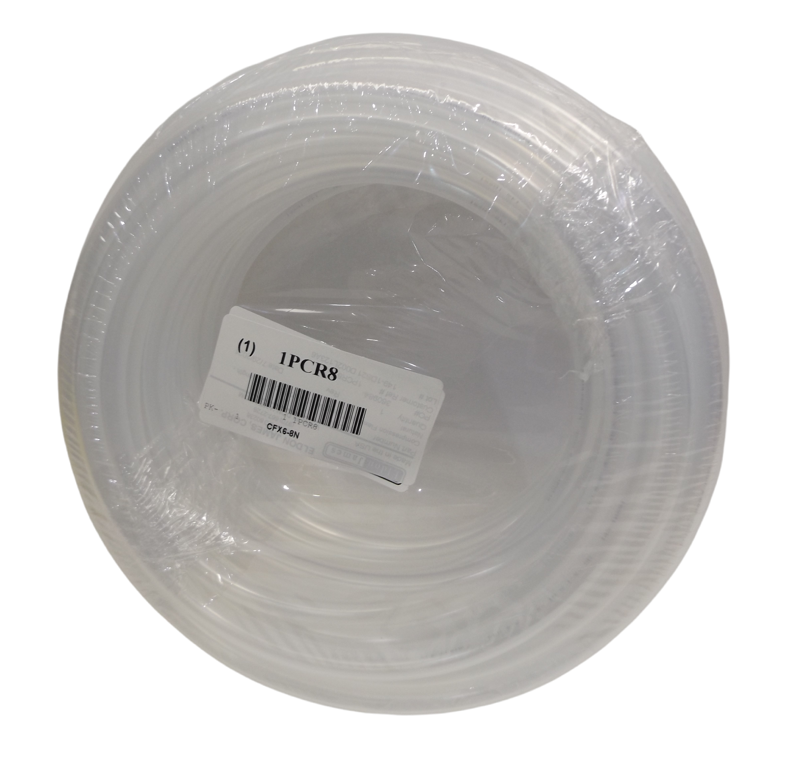 100 Feet Eldon James CFX6-8N Natural Polyethylene Tubing 1/2″ Od 3/8 ...
