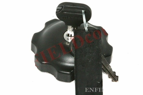 Fuel Tank Cap Cover Aluminum Lockable With 2 Keys Mahindra Tractors @Vi ...