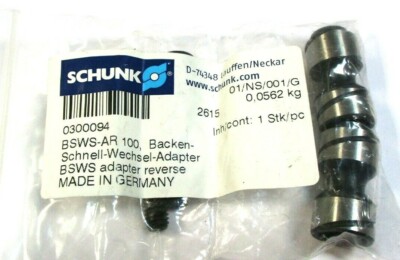 SCHUNK Backen-Schnellwechsel-Adapter 2-er Set Bswb-Ar 100 H41433 | eBay