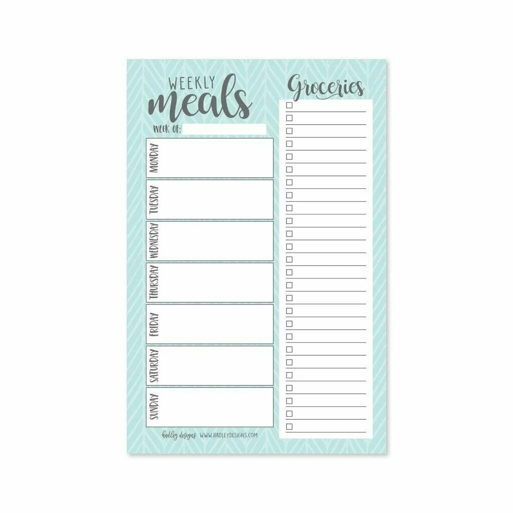 Meal Planner Calendar