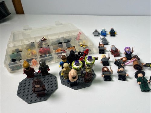 Lego Mini Figure Lot Of 24 + Extra Body Pieces And Accessories - Cool ...
