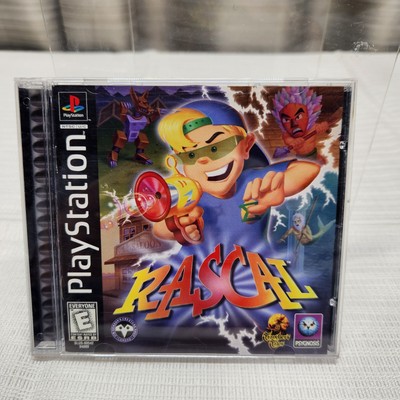 Rascal Sony PlayStation 1 PS1 Black Label Complete CIB Manual Tested ...