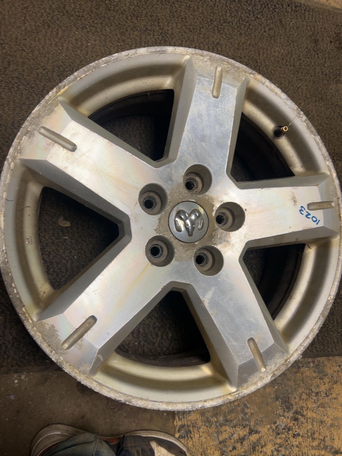 OEM 19 INCH 5 SPOKE ALLOY OE RIM Wheel DODGE JOURNEY 09 10 2009 2010 | eBay