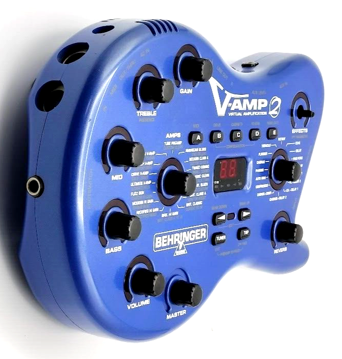Behringer V-Amp 2 Electric Guitar Multi-Effects w/case Free Shipping ...