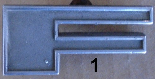 Letter F 1973 Ford Truck D3TB-8A342-AA | eBay