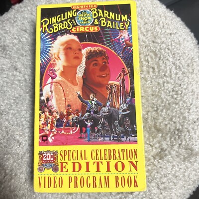 Ringling Bros Barnum & Bailey Circus VHS 1993 Special Celebration 200 ...