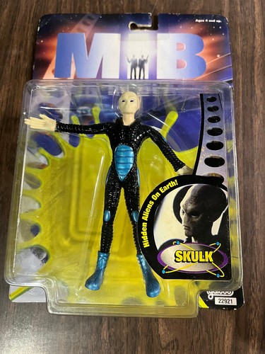 Men In Black Hidden Aliens Skulk Bendable Action Figure Vintage 1997 ...