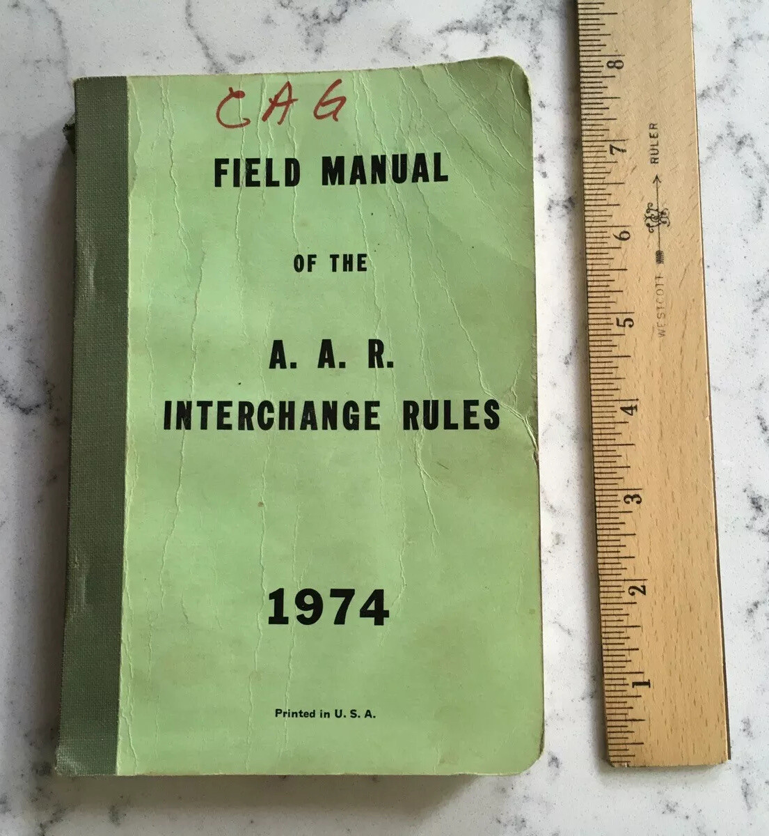 VINTAGE EMPLOYEE RULE BOOK FIELD MANUAL ASSOCIATION OF AMERICAN ...